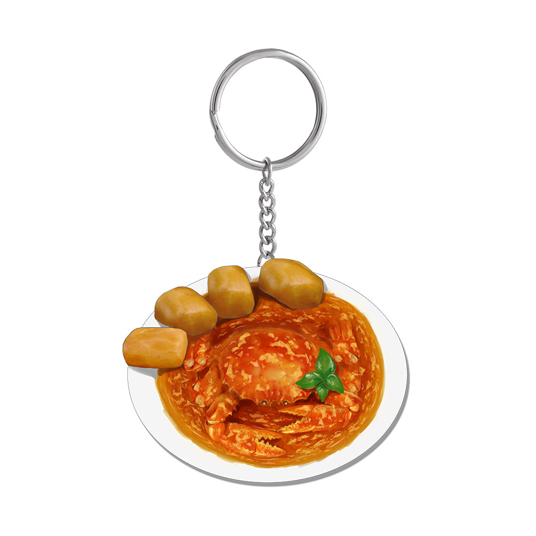 Chilli Crab Keychain – One Gallery