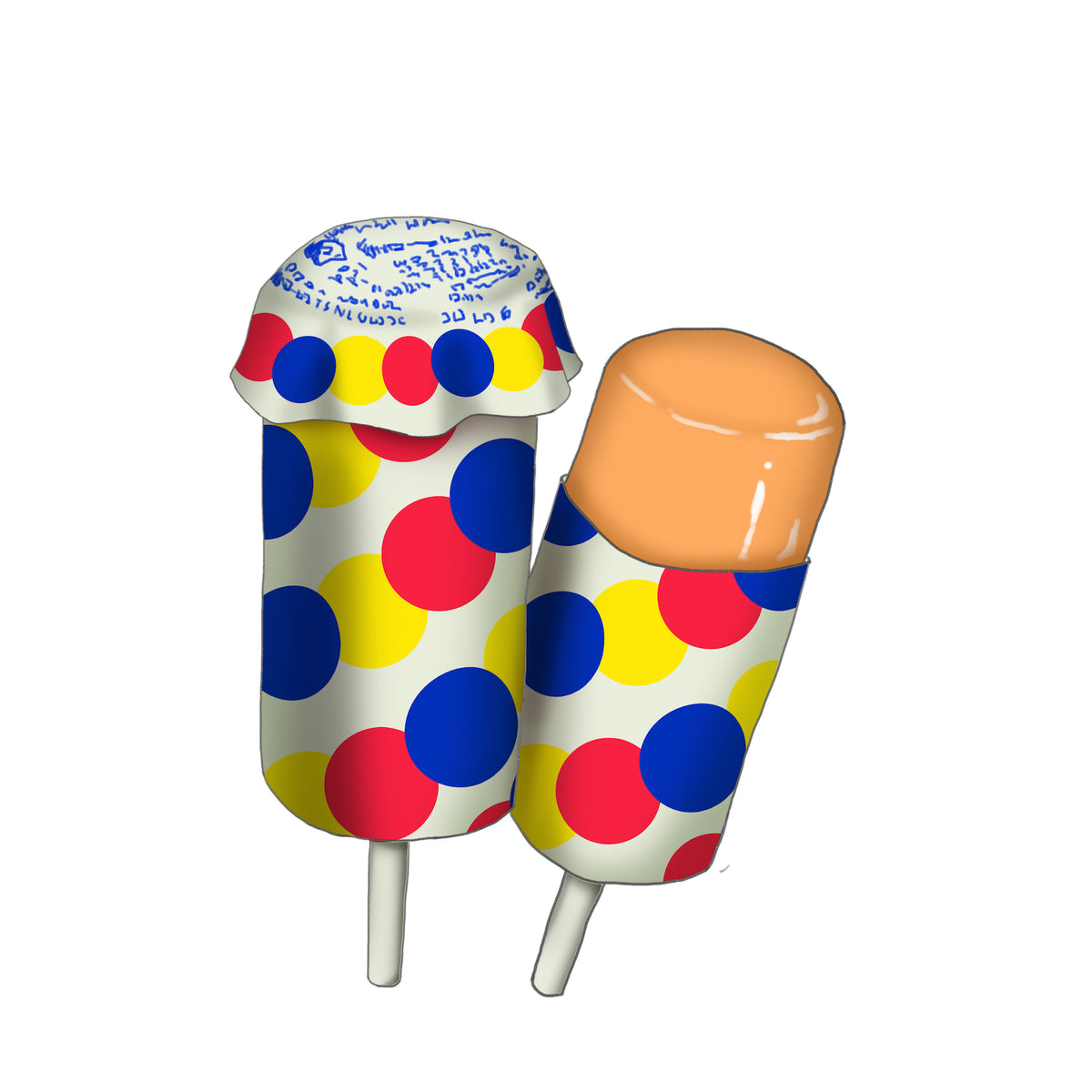 Push-up Ice Cream Pin – One Gallery
